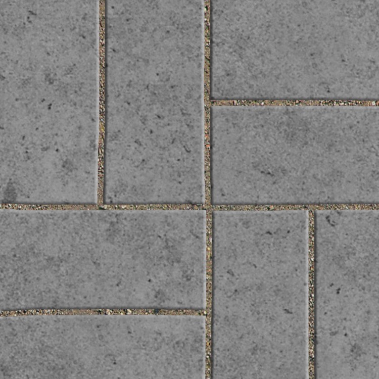 Paving outdoor concrete regular block texture seamless 05671