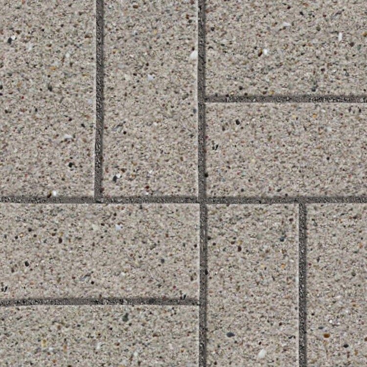 Paving outdoor concrete regular block texture seamless 05675
