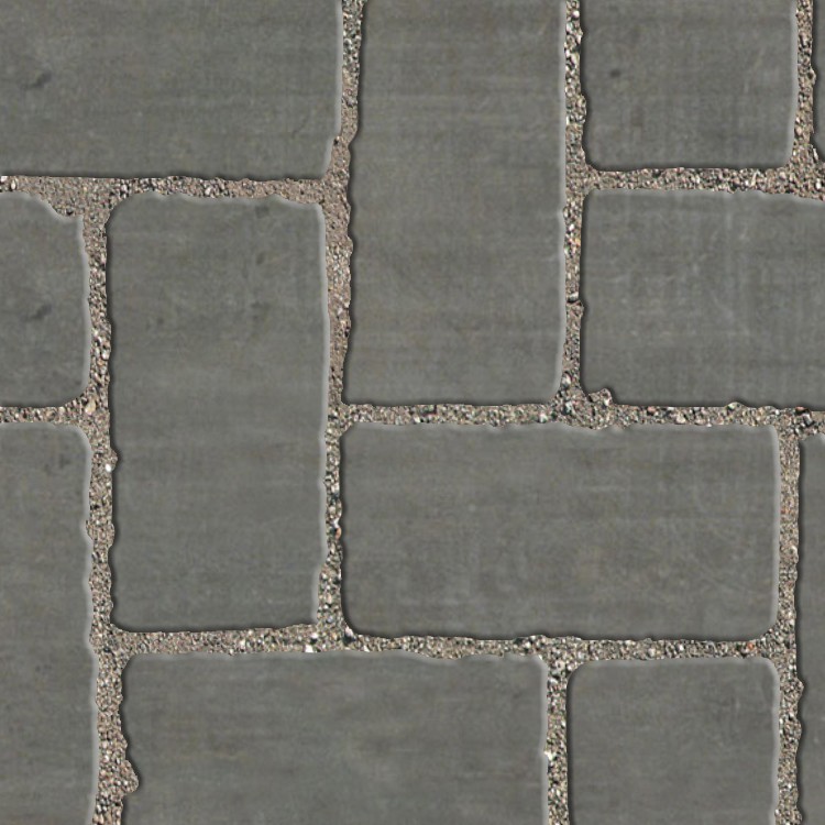 Concrete paving herringbone outdoor texture seamless 05846