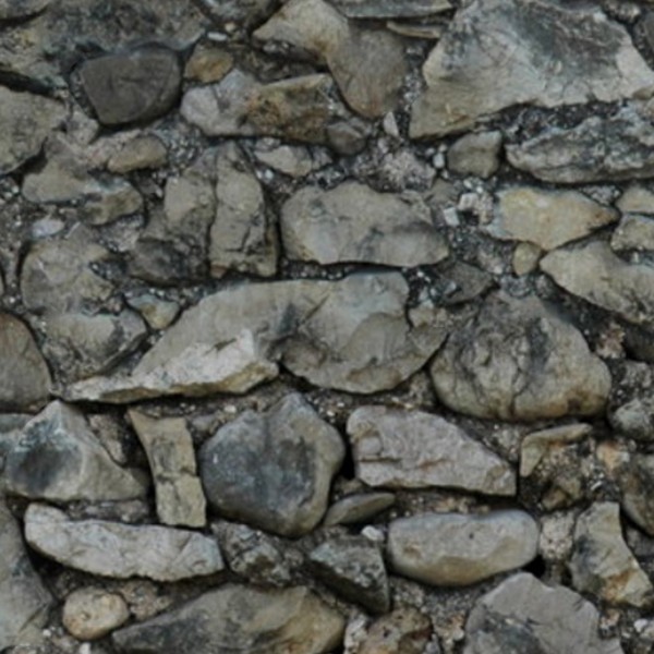 Damaged wall stone texture seamless 08694