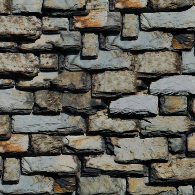 Dirty slate roofing texture seamless 03953