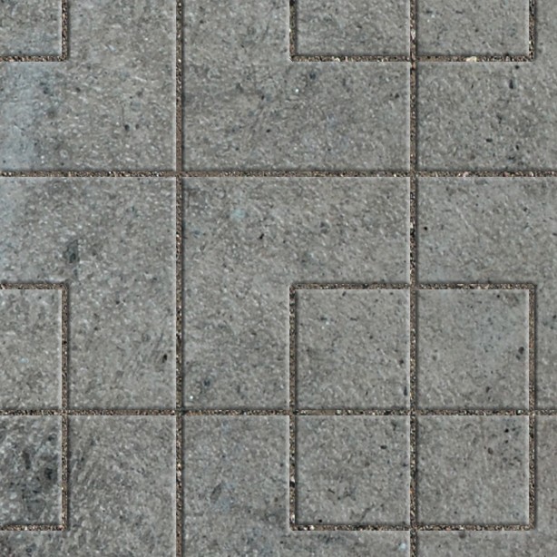 Concrete paving outdoor damaged texture seamless 05545