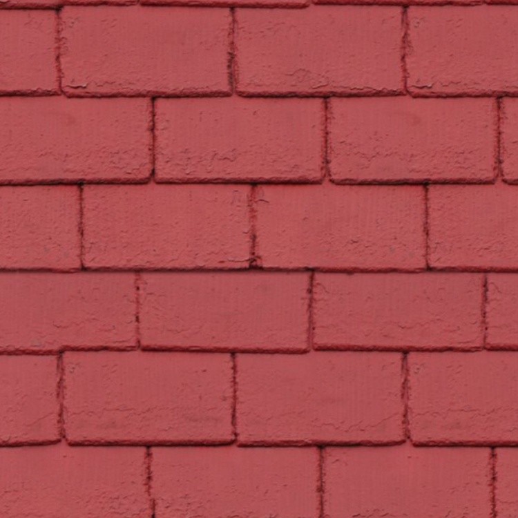 Red slate roofing texture seamless 03962