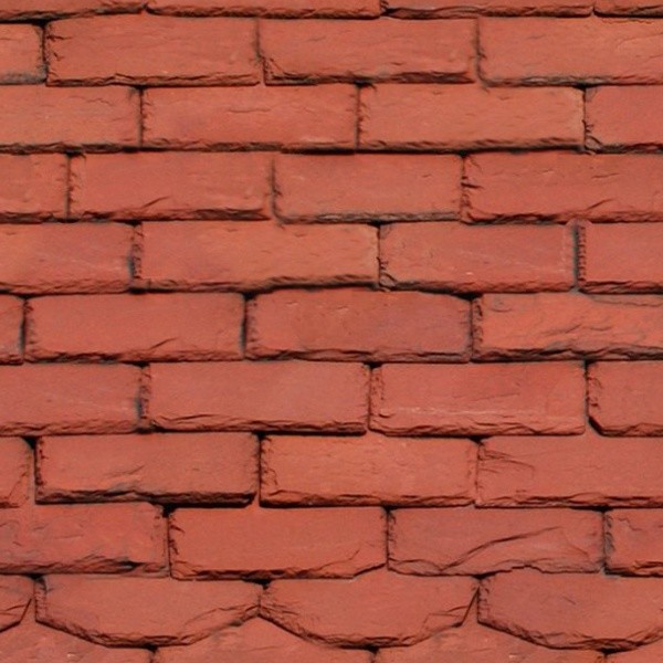 Red slate roofing texture seamless 03963