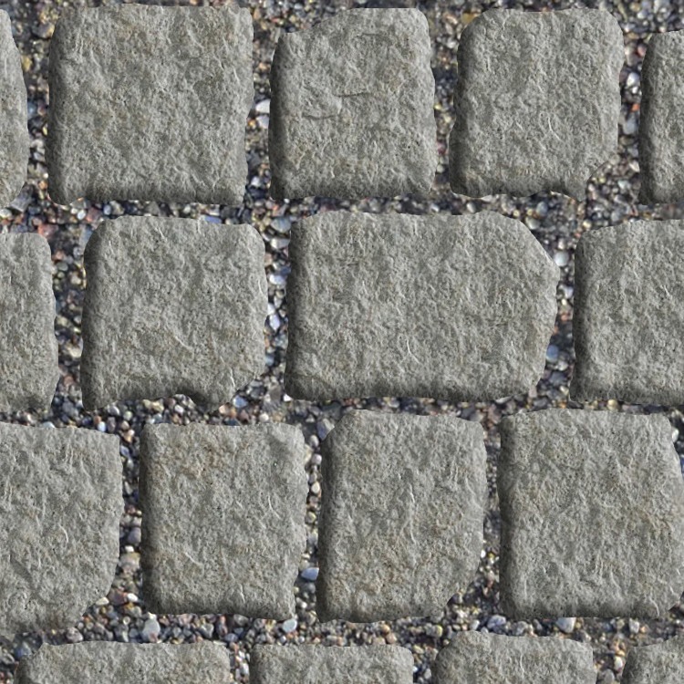 Street porfido paving cobblestone texture seamless 07438