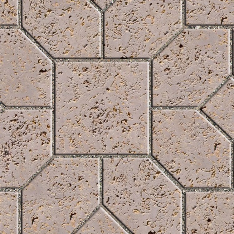 Pavers stone mixed size texture seamless 06195