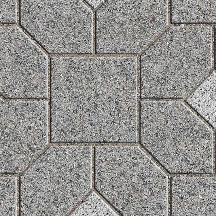 Pavers stone mixed size texture seamless 06203