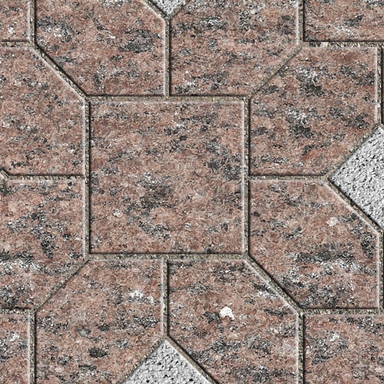 Pavers stone mixed size texture seamless 06204