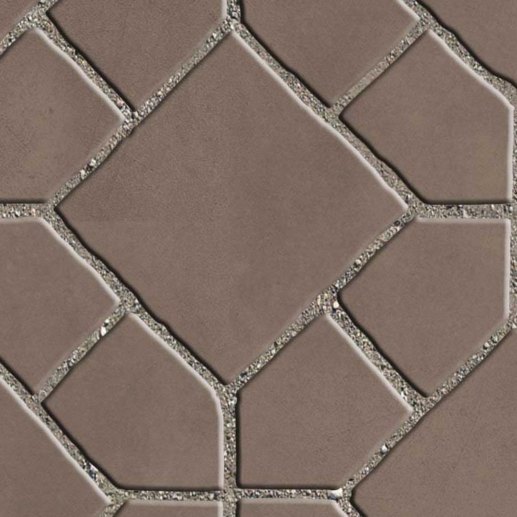 Paving concrete mixed size texture seamless 05566