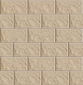 Limestone Brick Texture Seamless