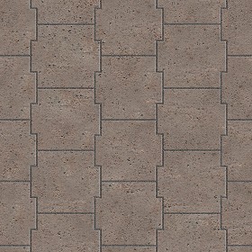 concrete mixed blocks outdoor flooring textures seamless